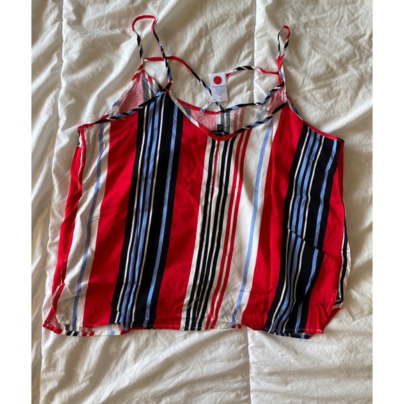 Tops | Red White And Blue Tank Top | Poshmark